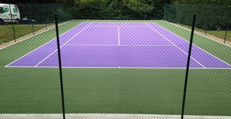 Tennis Court Painting | Professional Sports Court Repainting – Best ...